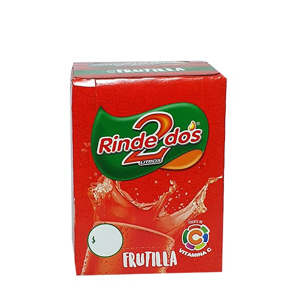 Jugo Rinde Dos Frutilla x 18 gr. – Davelcor